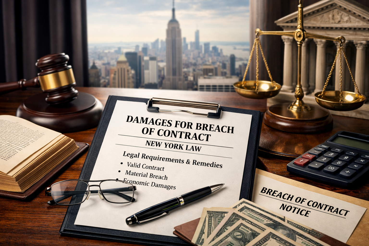 Mastering damages for breach New York | SJKP LLP Law Firm
